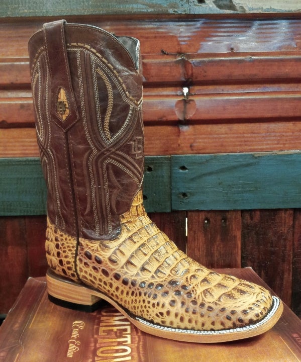 Bronzer Boot (Alligator Print-Orix) | Branded Starr Western Outfitters